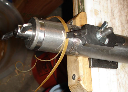 Braiding Rawhide onto a Knife Handle